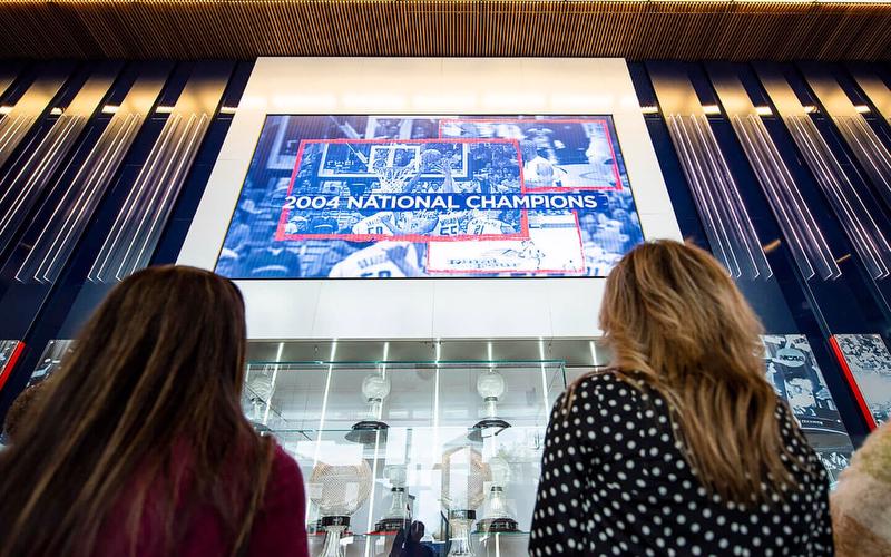 Daktronics Partnership Leads to Successful UCONN Project