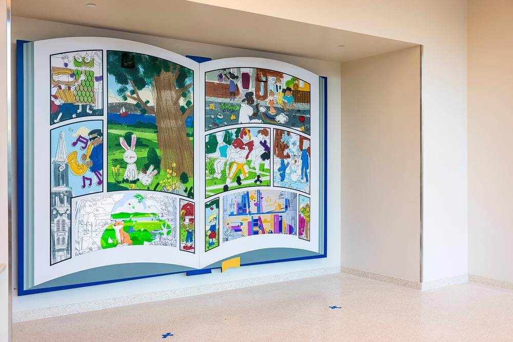 Interactive Coloring Wall - Work - Dimensional Innovations