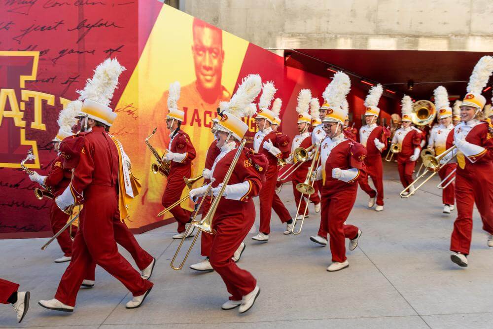 Iowa State University: Jack Trice Stadium North End - Dimensional ...