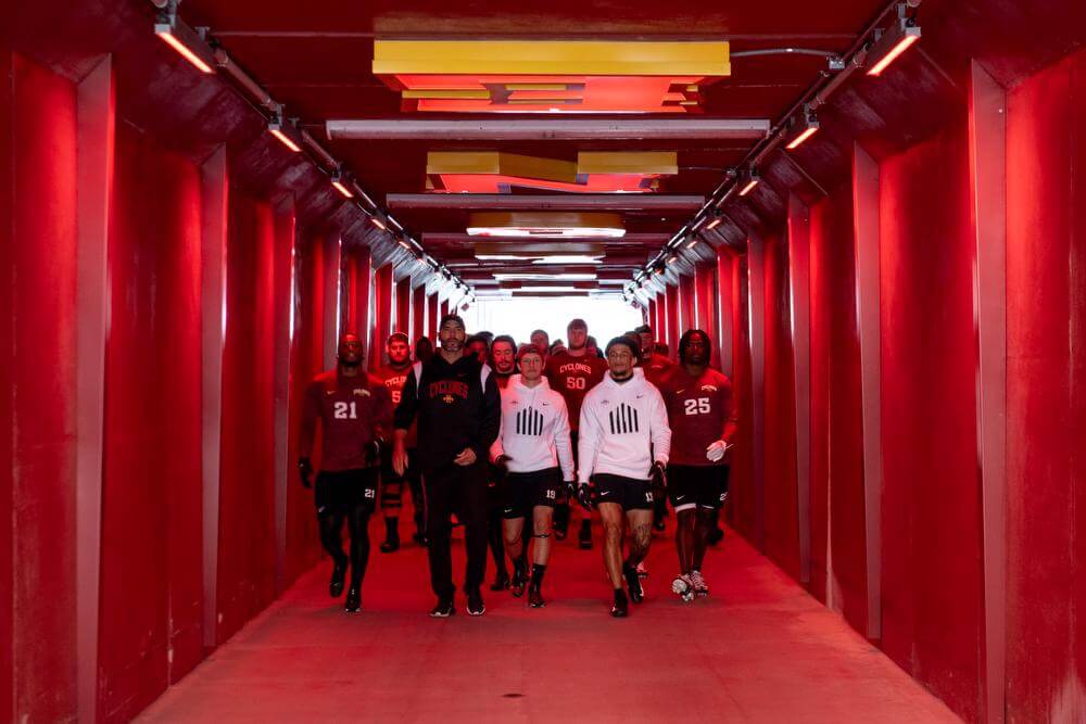 Iowa State University: Jack Trice Stadium North End - Dimensional ...