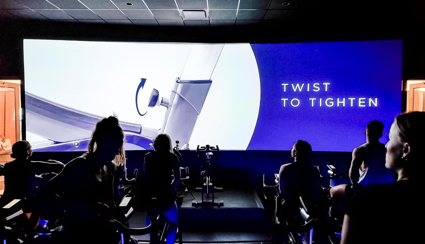 Woodside Cycling Studio | Dimensional Innovations